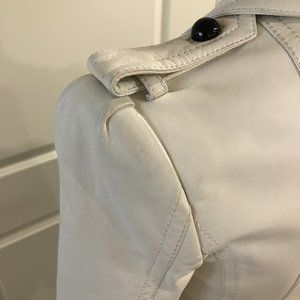 Jason Wu | Jackets & Coats | Jason Wu White Leather Moto Jacket | Poshmark